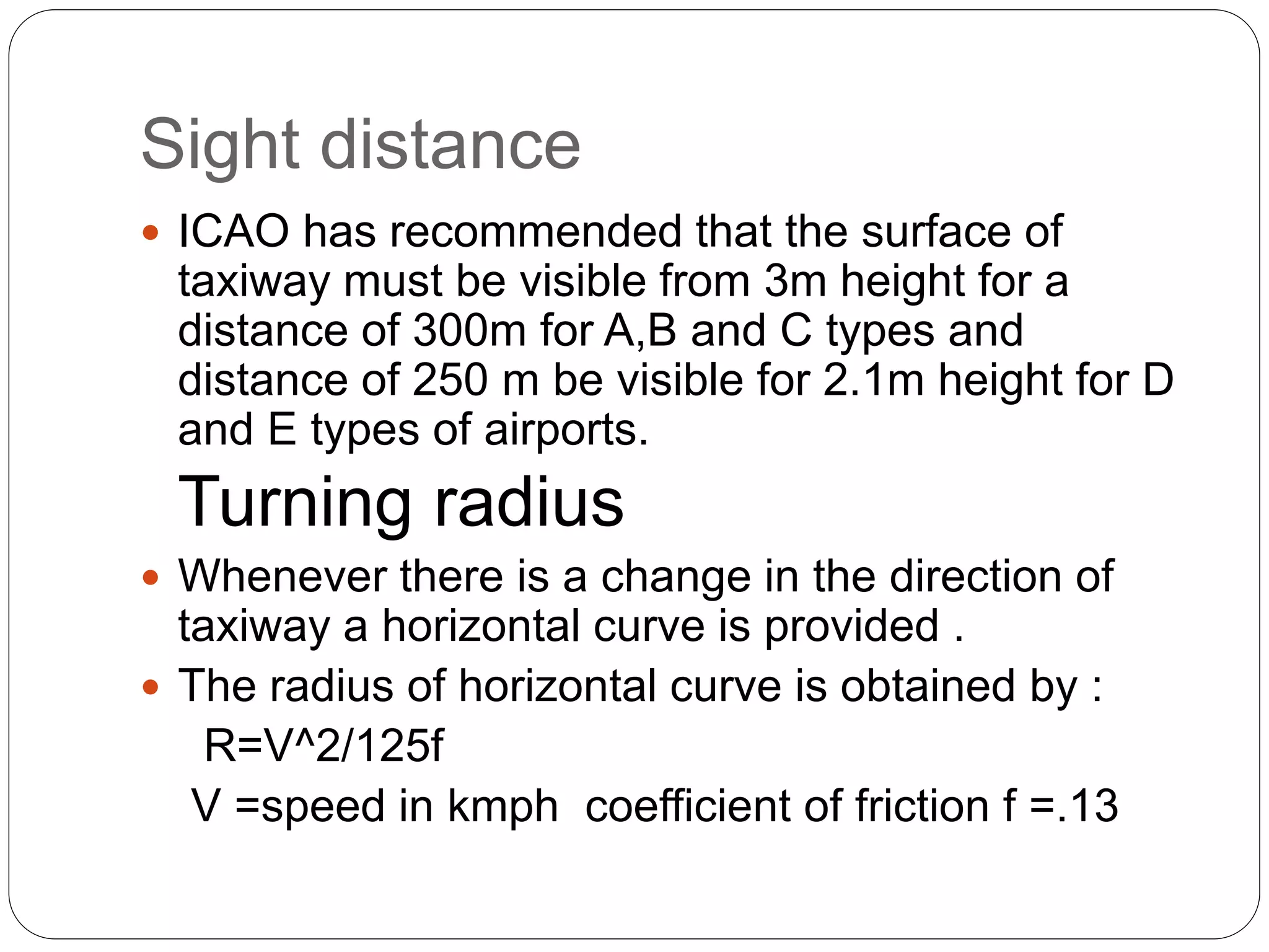Taxiway design | PPTX