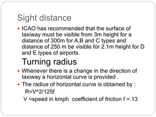 Taxiway design | PPTX