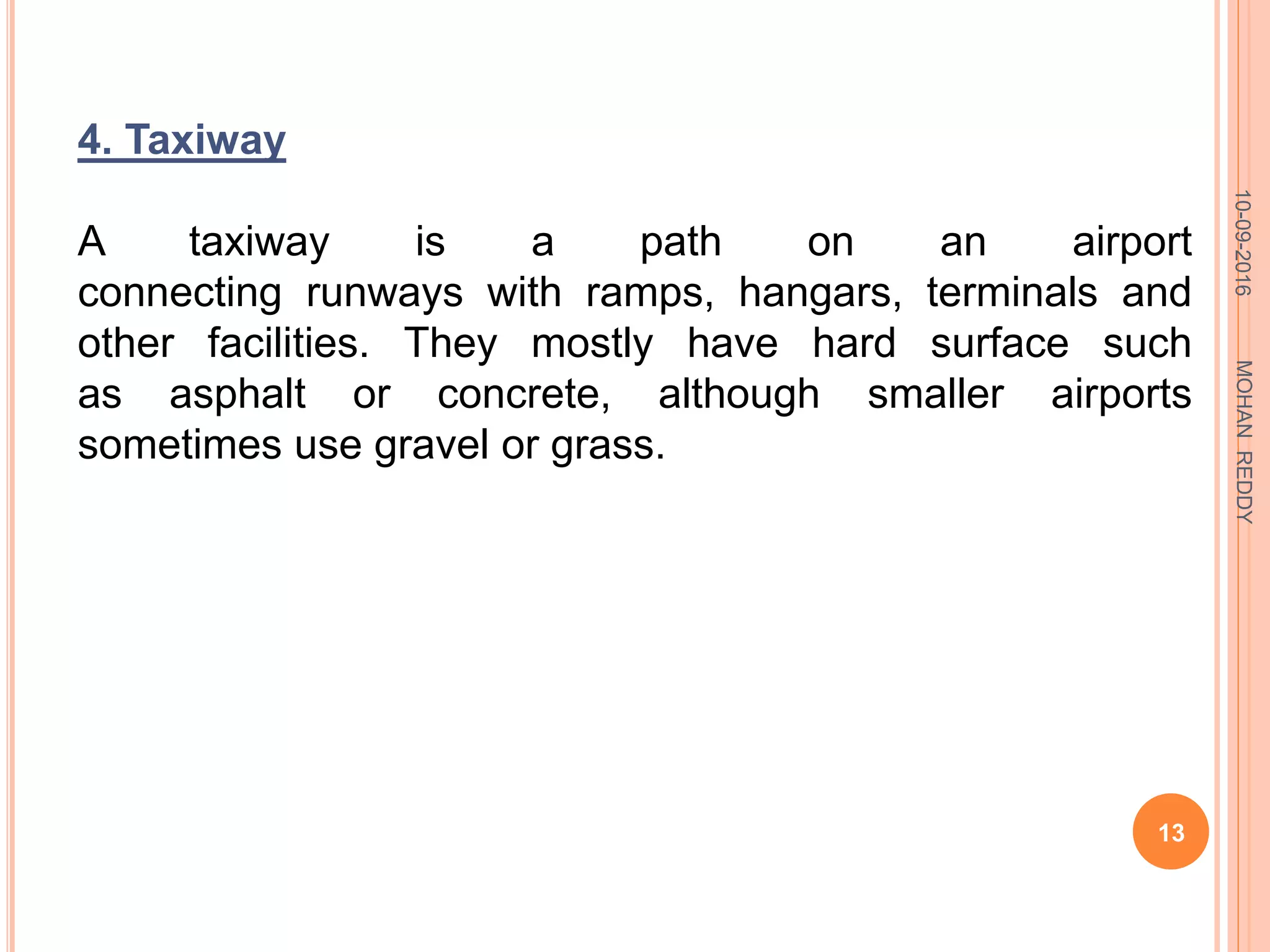 Taxiway design perfect ppt | PPTX
