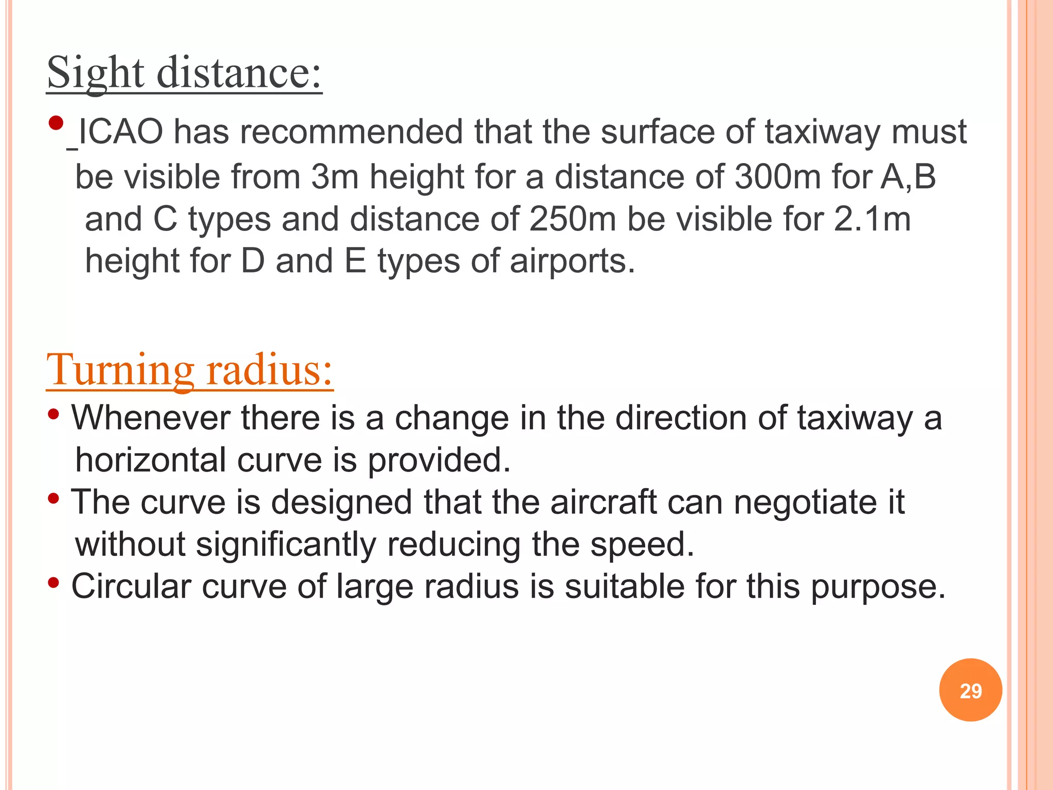 Taxiway design perfect ppt | PPTX