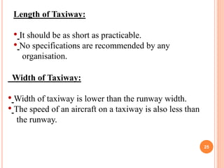 Taxiway design perfect ppt | PPTX