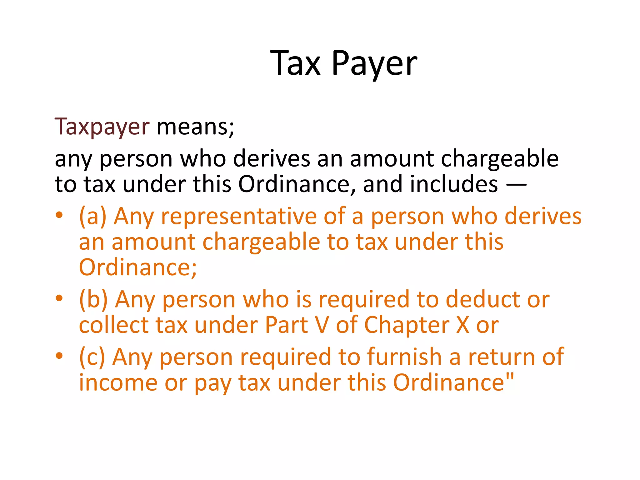 Tax Lecture Pakistan.ppt