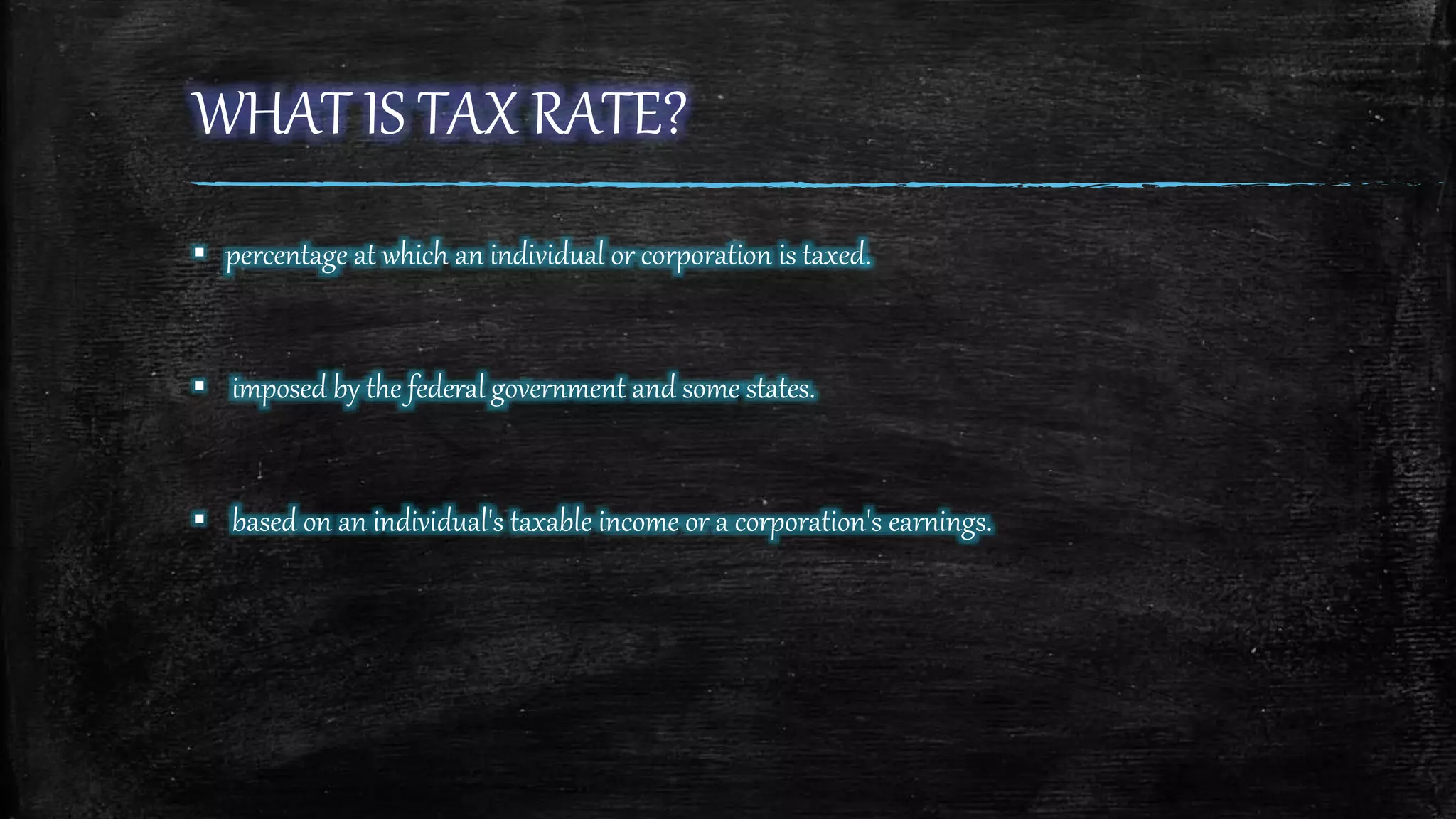 Tax management Slab rates | PPTX | Business Accounting & Finance | Business