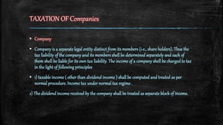 Tax management Slab rates | PPTX | Business Accounting & Finance | Business