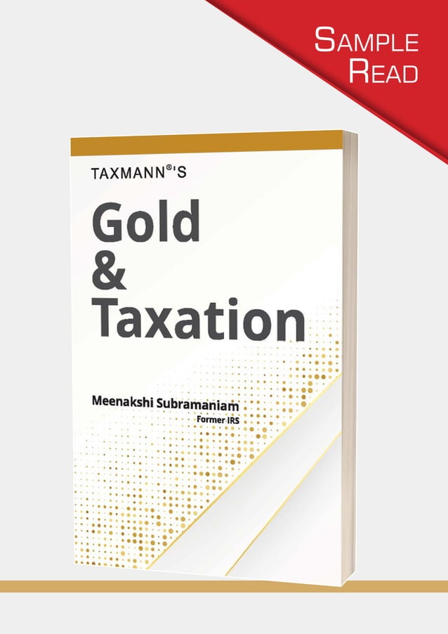 Taxmann's Gold and Taxation | PDF | Stocks and Bonds | Personal Investing
