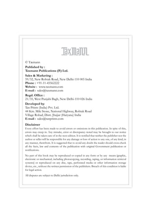 Taxmann's Gold and Taxation | PDF