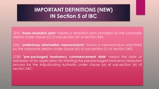 #TaxmannPPT_Pre-Pack Insolvency Resolution Process under IBC.pdf