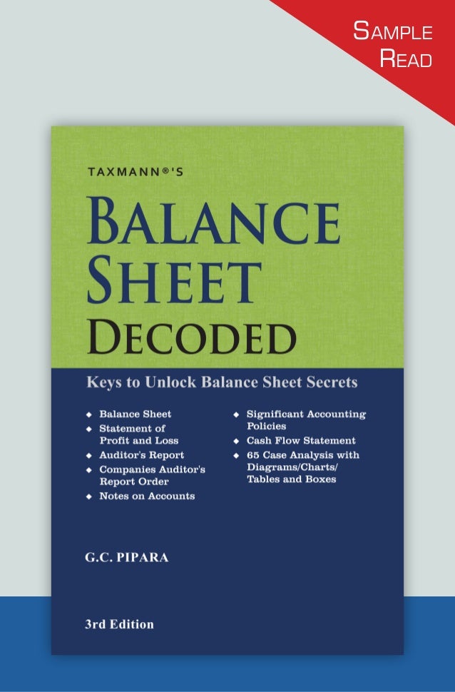 Taxmann s Balance Sheet Decoded taxmann-s-balance-sheet-decoded