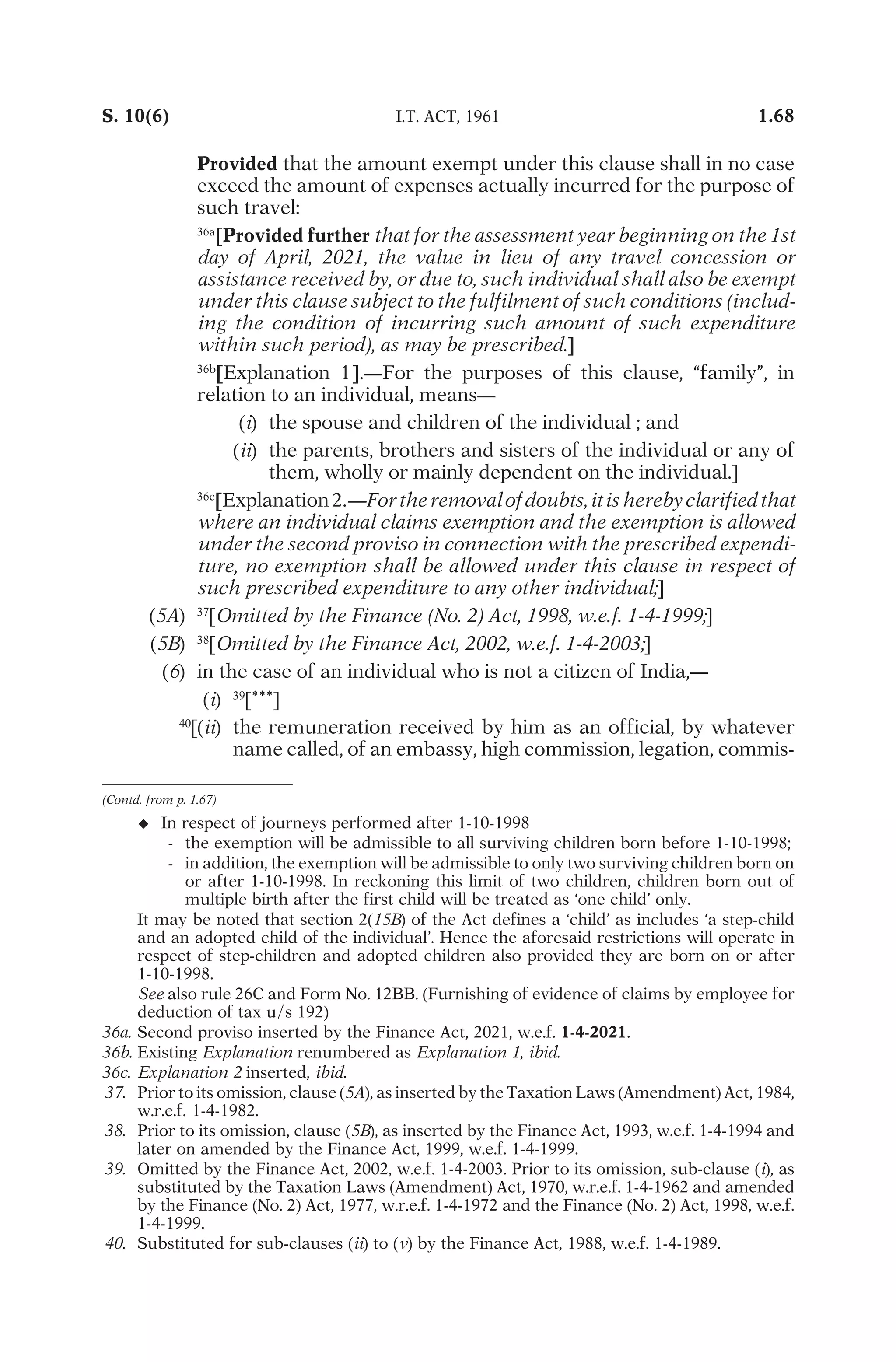 Tamann's Income Tax Act | PDF
