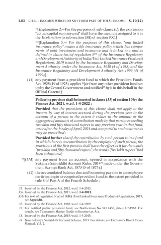 Tamann's Income Tax Act | PDF