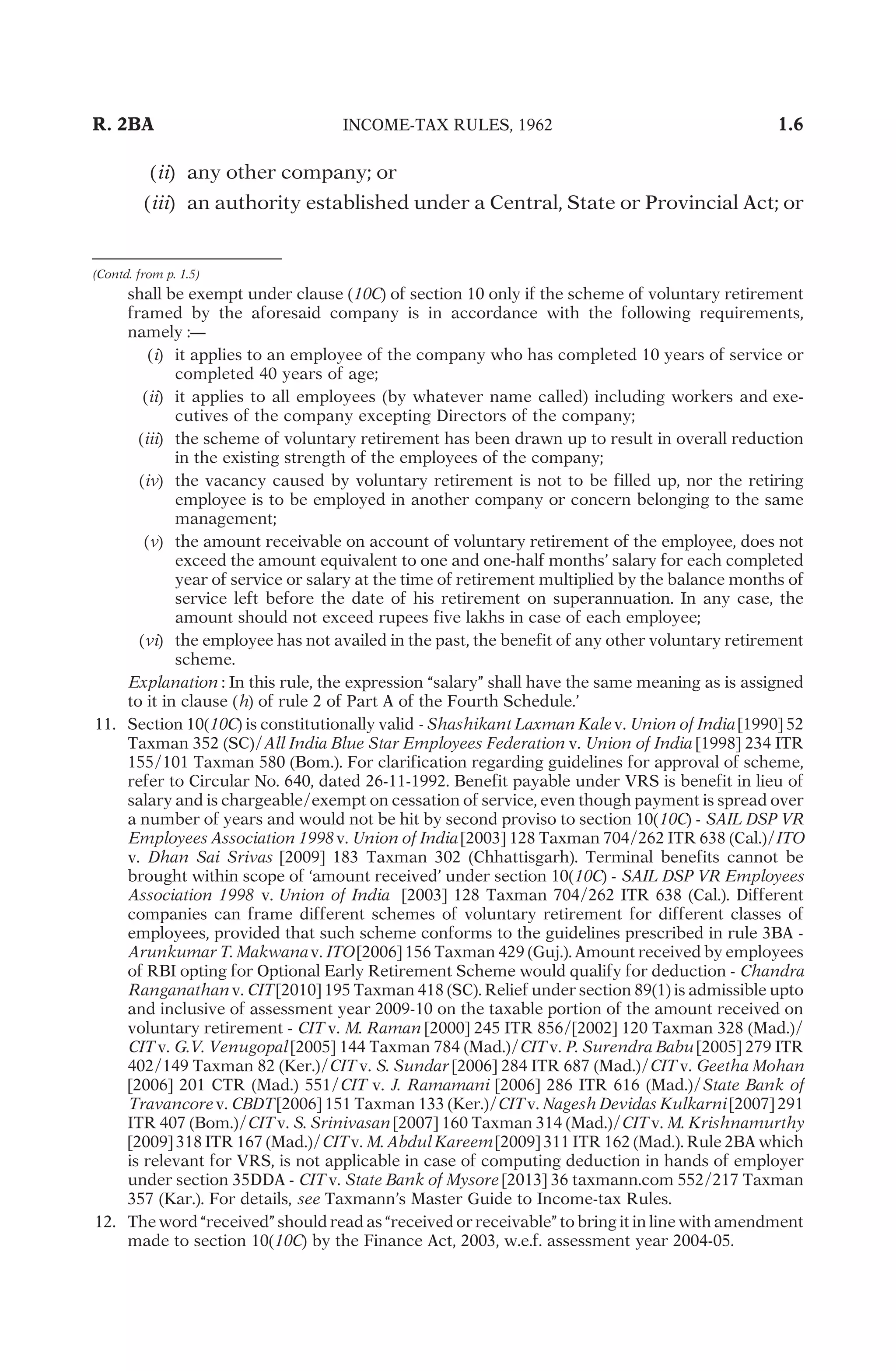 Taxmann's Income Tax Rules with Supplement | PDF
