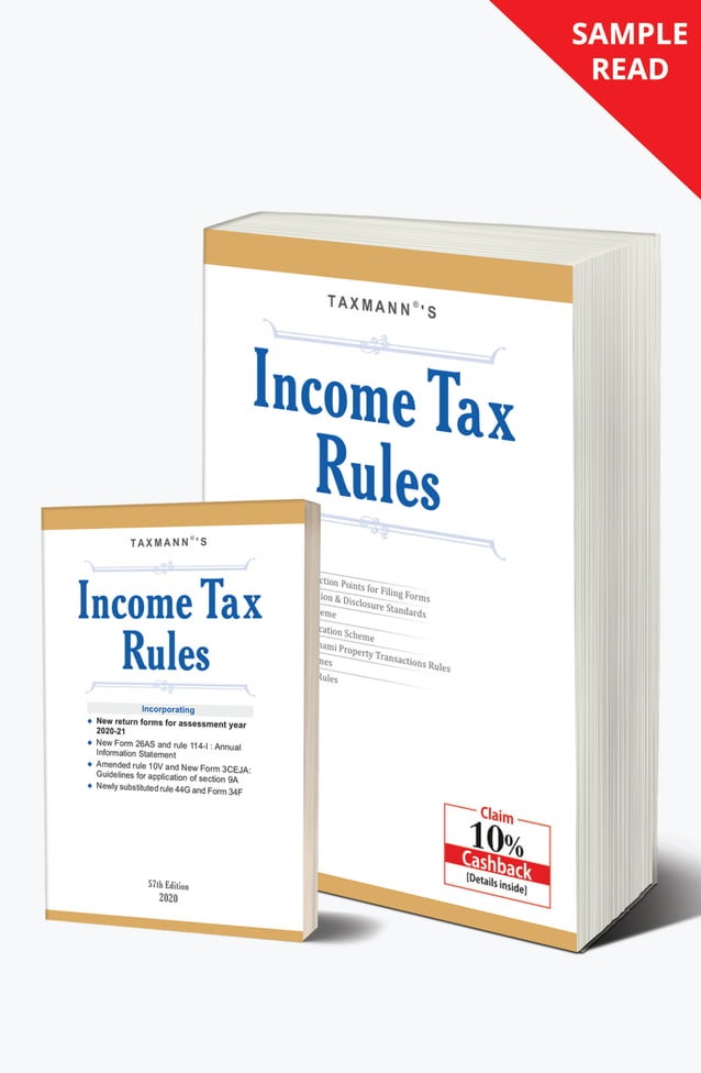 Taxmann's Income Tax Rules with Supplement | PDF | Business Accounting ...