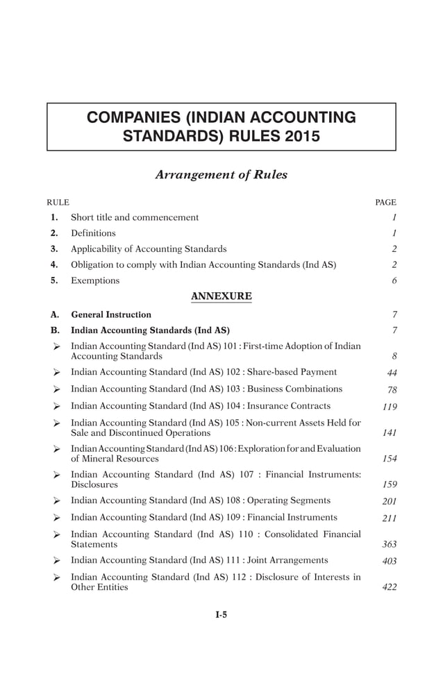 Taxmann's Indian Accounting Standards (Ind AS) | PDF