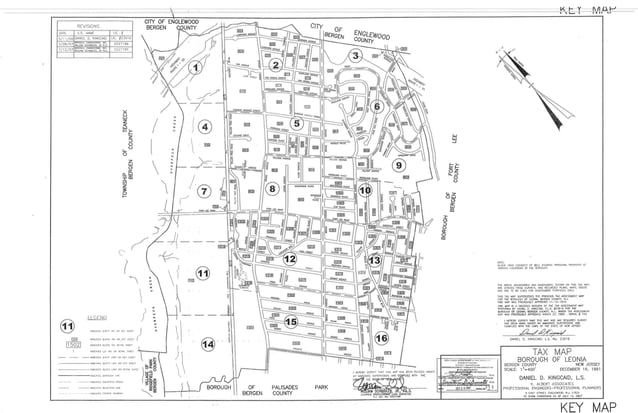Borough of Leonia Tax Maps | PDF