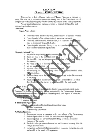 Tax material | DOC