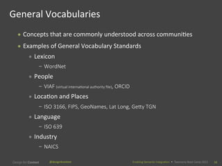 Building Bridges with Taxonomy: Enabling Semantic Integration | PPT