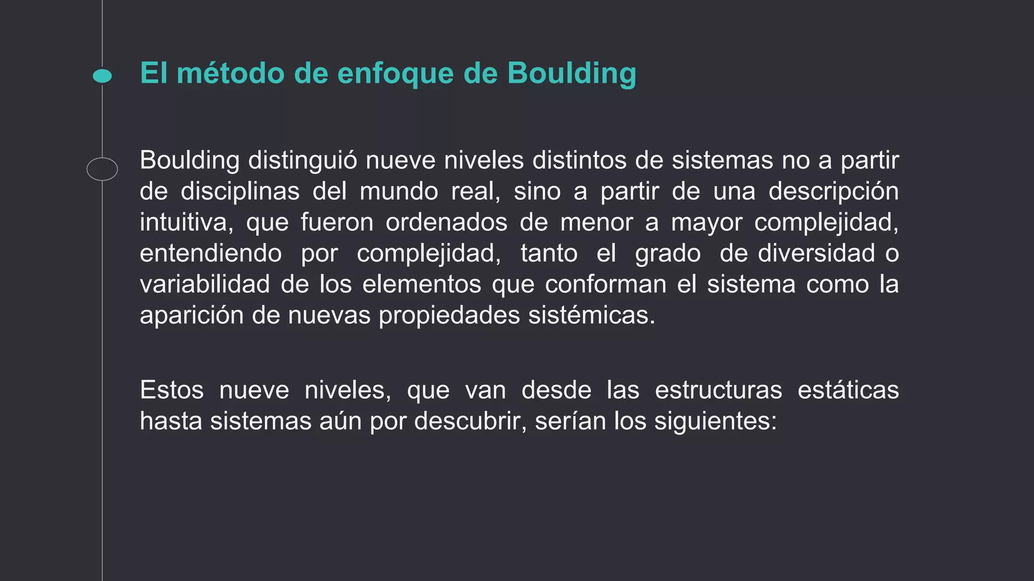 Taxonomia de Boulding | PPTX