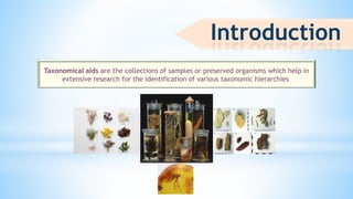 Taxonomical Aids | PPTX