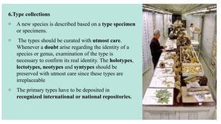 Taxonomic collection methods,preservation methods ,types of collection ...