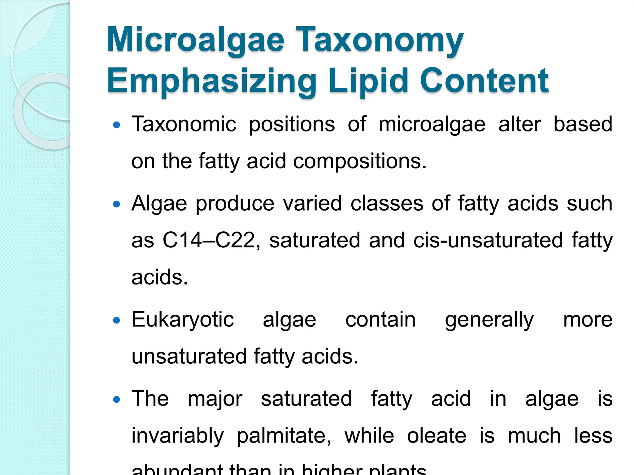 Taxonomic identification of micro and macro algae | PPTX