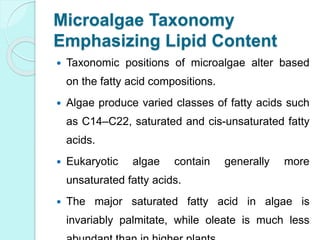 Taxonomic identification of micro and macro algae | PPTX