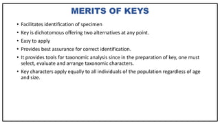 Taxonomic key | PPTX