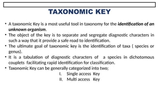 Taxonomic key..........................pptx