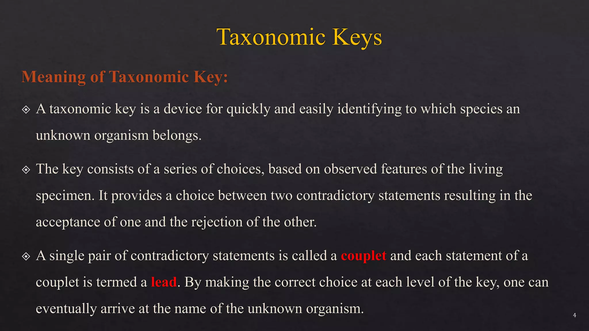 TAXONOMIC KEYS- Arshima Shaji.pptx