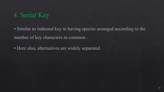 TAXONOMIC KEYS- Arshima Shaji.pptx