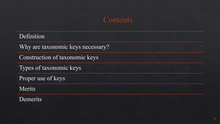 TAXONOMIC KEYS- Arshima Shaji.pptx