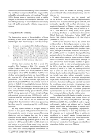 Taxonomic keys term paper 1 | PDF | Geography | Science