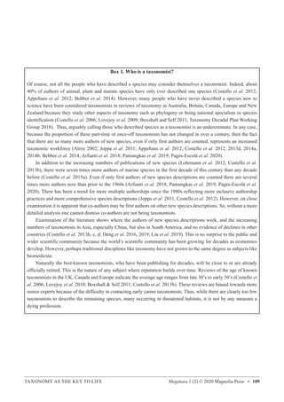 Taxonomic keys term paper 1 | PDF | Geography | Science