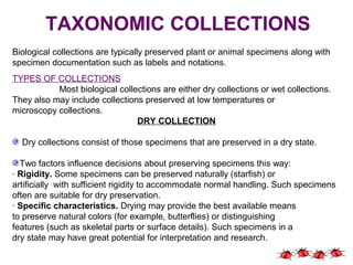 Taxonomic procedures | PPT