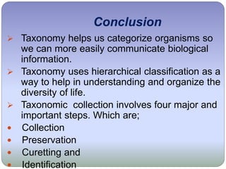 TAXONOMIC PROCEDURES.pptx