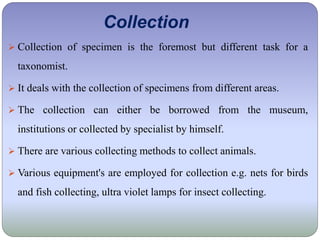 TAXONOMIC PROCEDURES.pptx