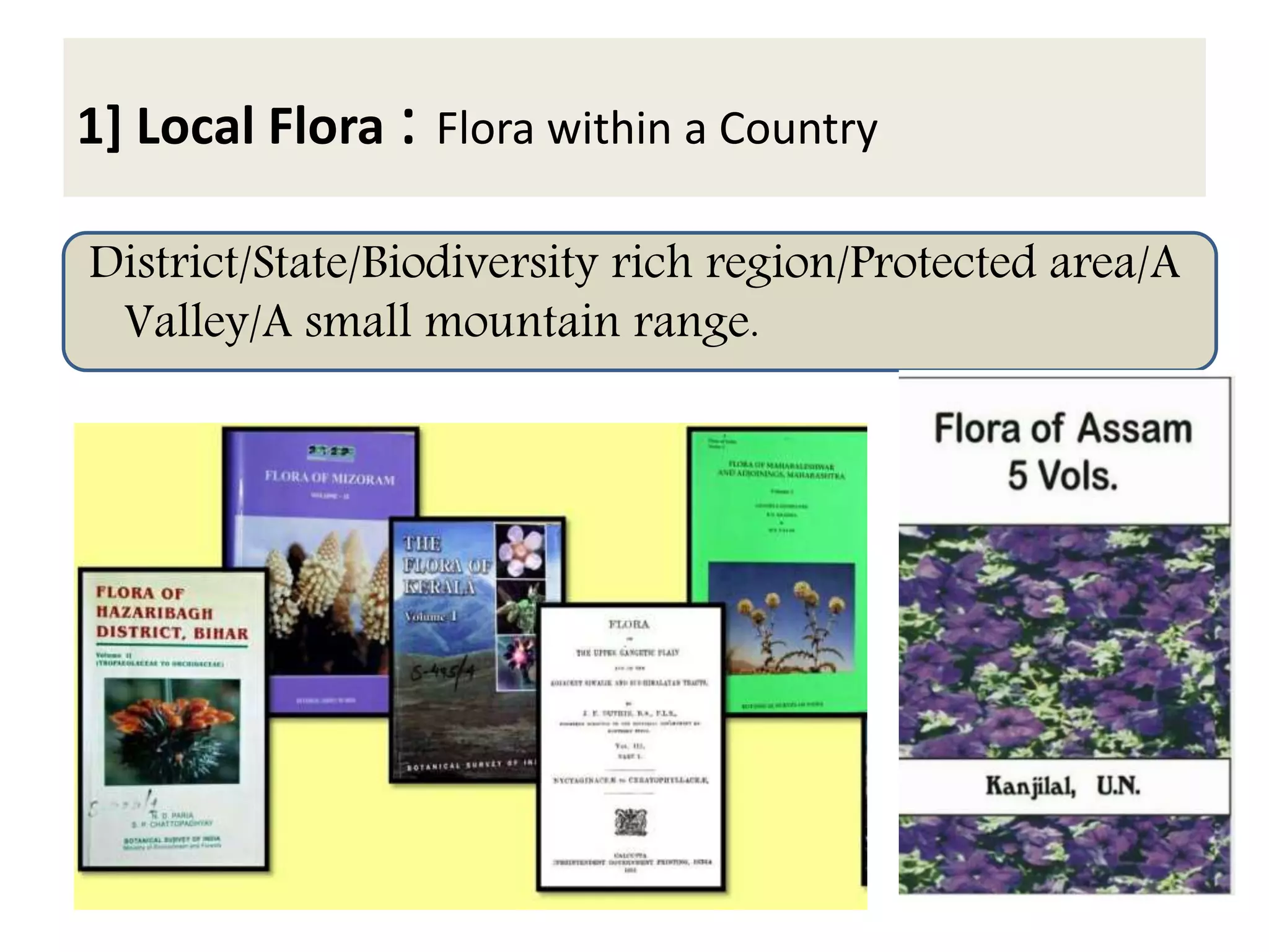 Taxonomic tool of flora | PPTX