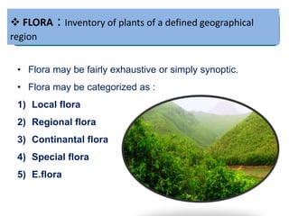 Taxonomic tool of flora | PPTX