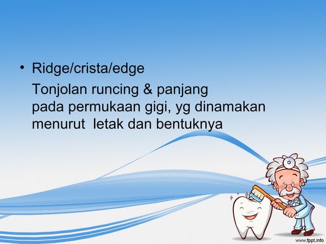 Taxonomi dan Nomenklatur Gigi | PPT