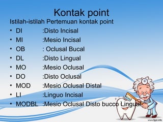Taxonomi dan Nomenklatur Gigi | PPT