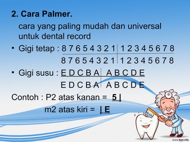 Taxonomi dan Nomenklatur Gigi | PPT