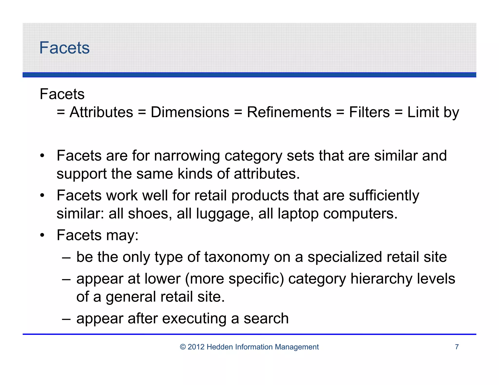 Taxonomies for E-commerce | PDF