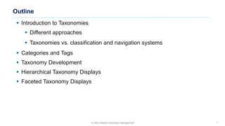 Taxonomies for Users | PDF