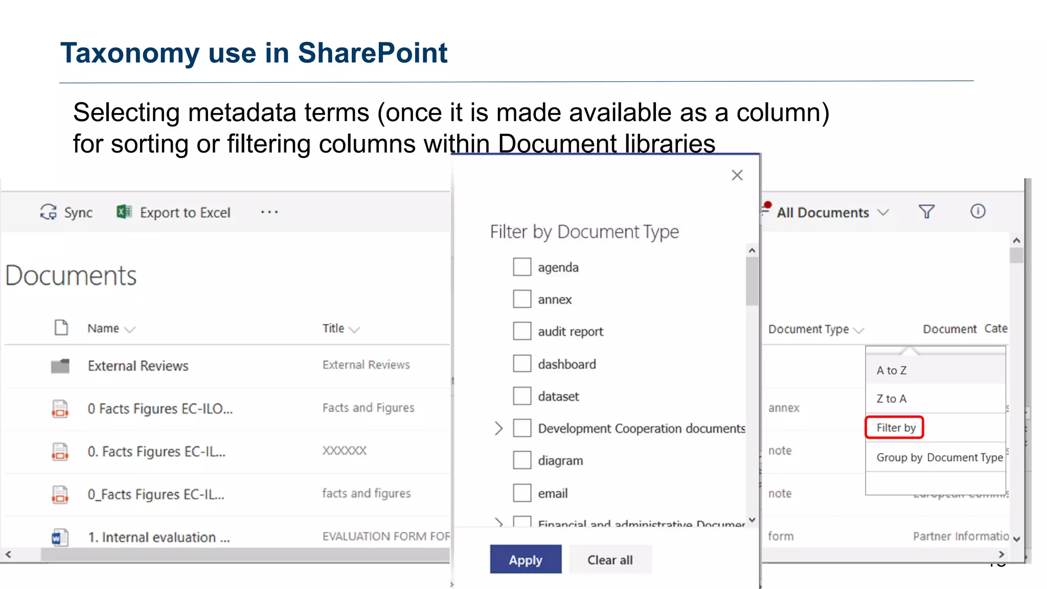 Taxonomy Design for SharePoint | PDF