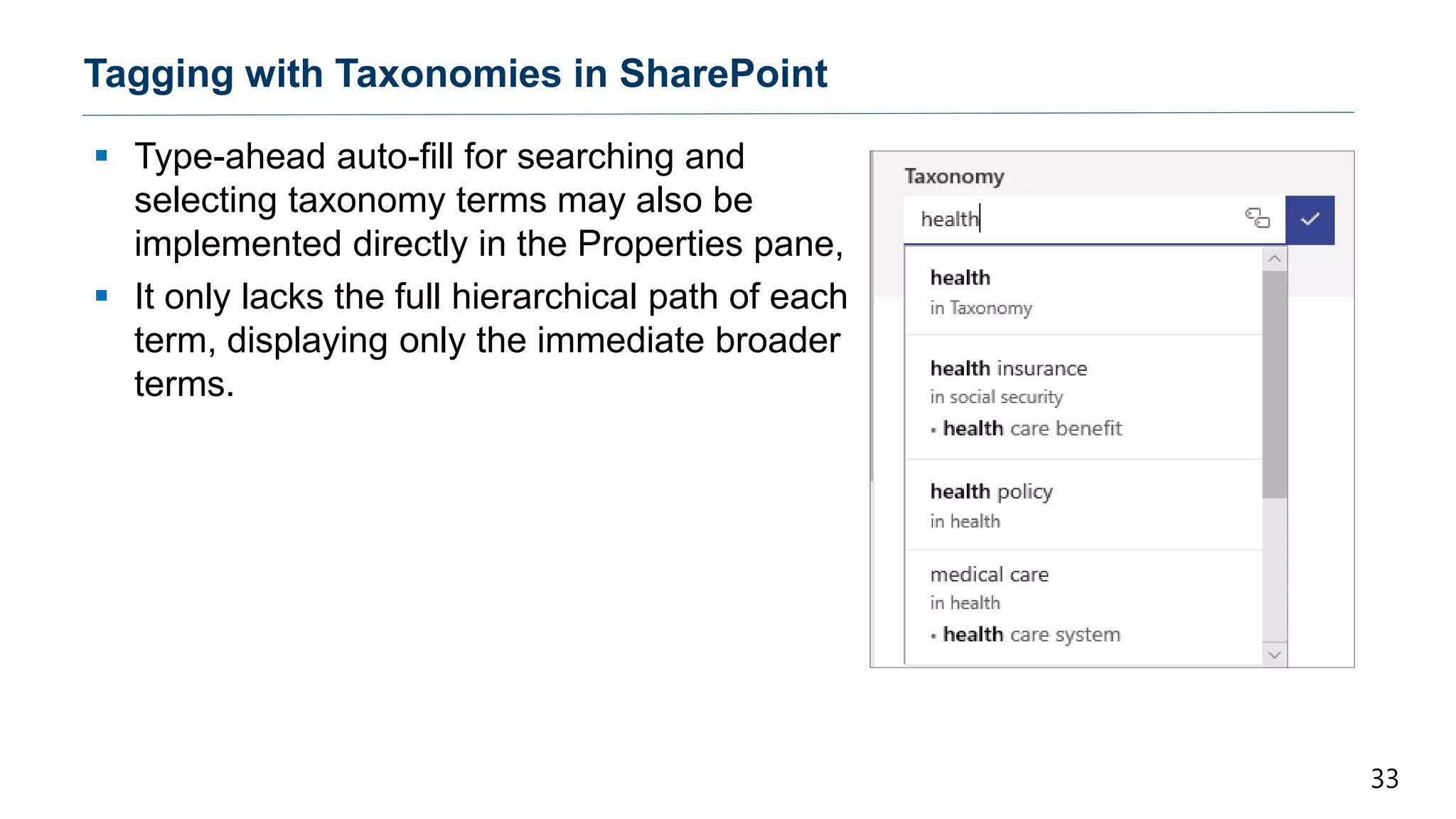 Taxonomy Design for SharePoint | PDF