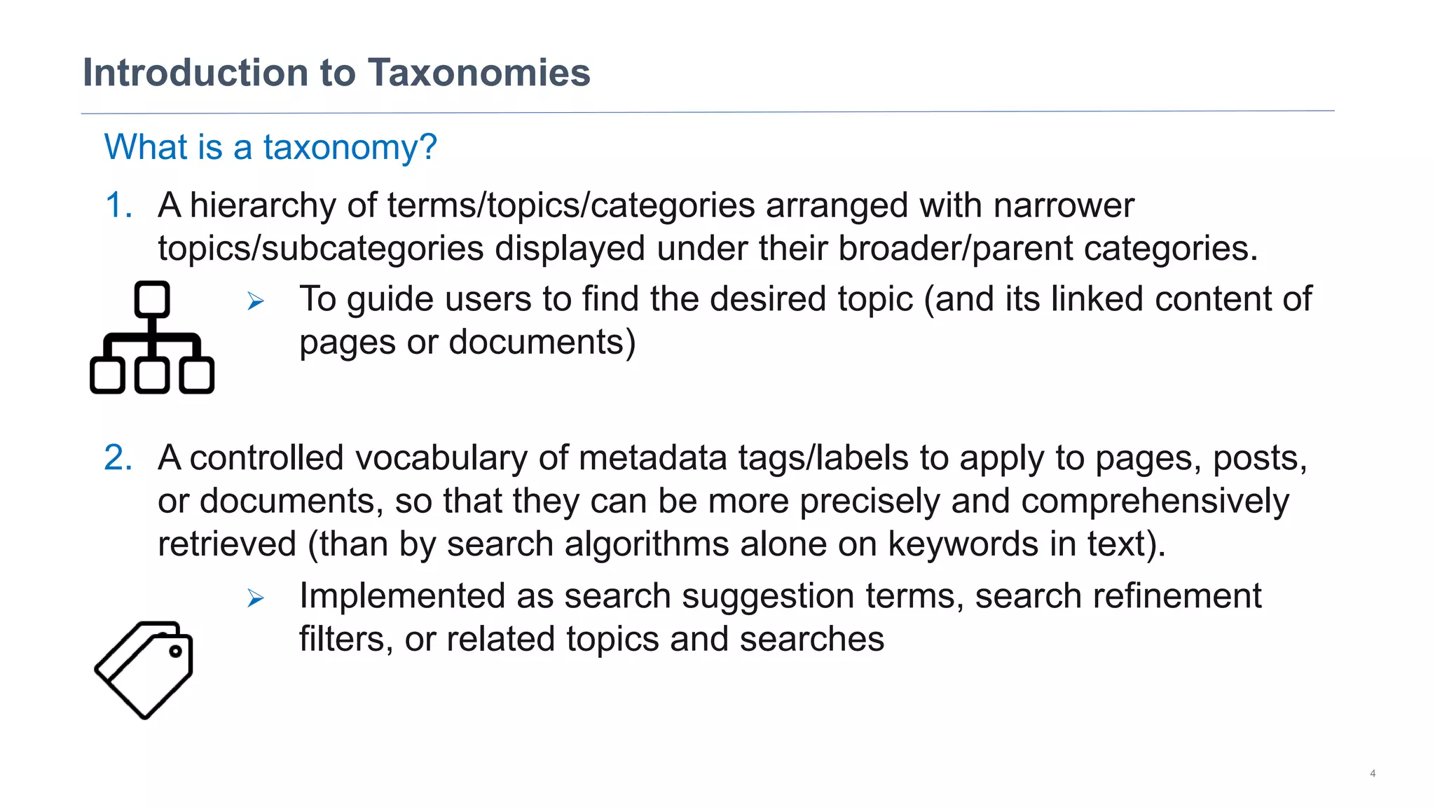 Taxonomy Design for SharePoint | PDF