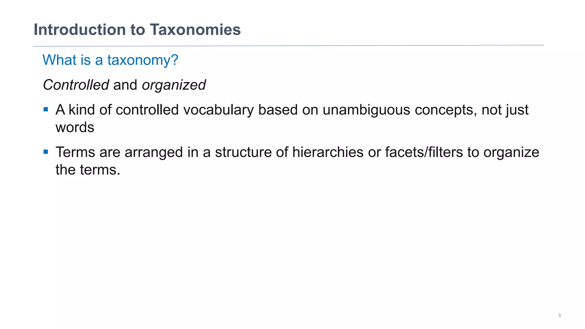 Taxonomy Design for SharePoint | PDF