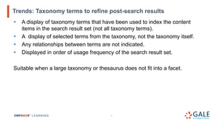 Taxonomies in Support of Search | PDF | Search | Internet