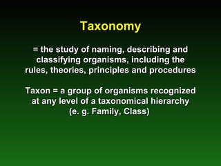 Taxonomy | PPT