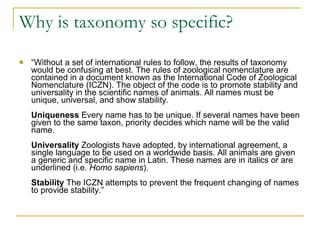 Taxonomy | PPT