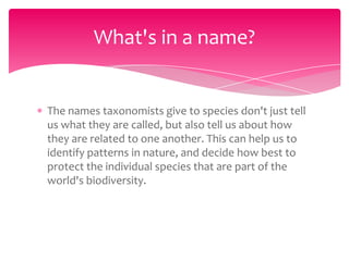 Taxonomy | PPT